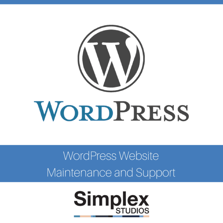 WordPress Website Maintenance Support - Simplex Studios